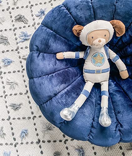 MON AMI Archie Astronaut Dog Stuffed Toy, Astronaut Plush Toy & Animal, Great Gift for Kids, Perfect Party Favor and Birthday Gift for Toddlers, Boys, Silver, 15"