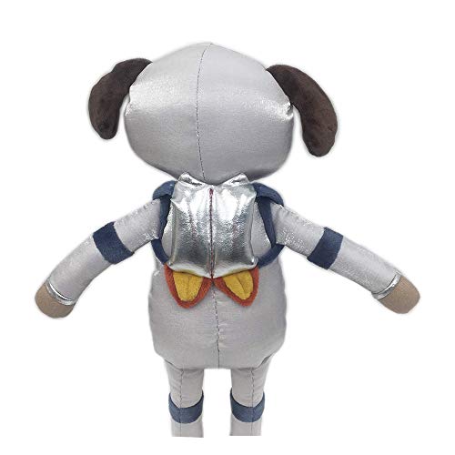 MON AMI Archie Astronaut Dog Stuffed Toy, Astronaut Plush Toy & Animal, Great Gift for Kids, Perfect Party Favor and Birthday Gift for Toddlers, Boys, Silver, 15"