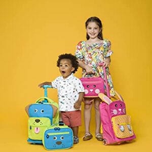 TWISE SIDE-KICK SCHOOL, TRAVEL ROLLING BACKPACK FOR KIDS AND TODDLERS (PUP)