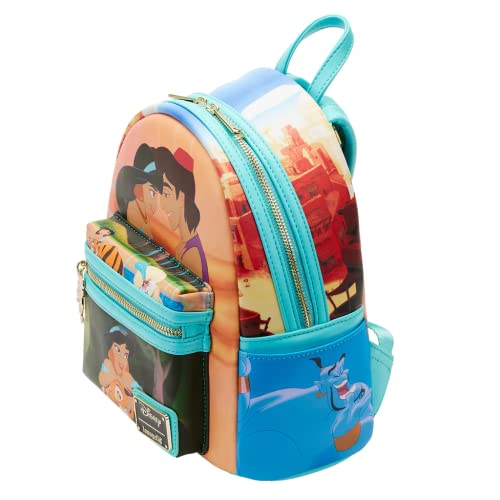 Loungefly Disney Aladdin Jasmine Princess Scenes Double Strap Shoulder Bag