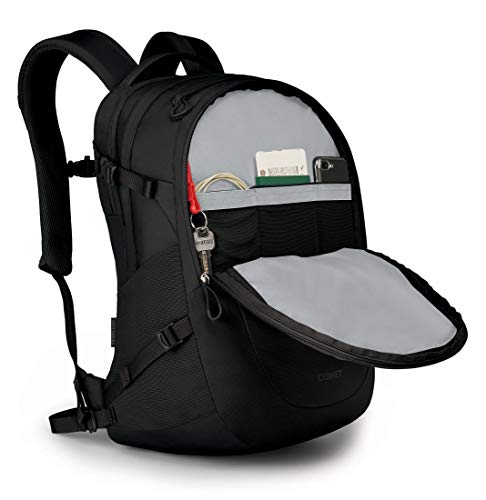 Osprey Comet Laptop Backpack Black, One Size