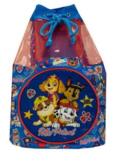 paw patrol kids chase marshall rubble and skye swim bag