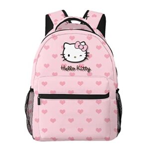 cartoon cat backpack casual travel bookbag fashion laptop backpack