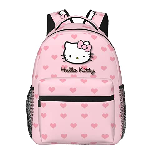 Cartoon Cat Backpack Casual Travel Bookbag Fashion Laptop Backpack