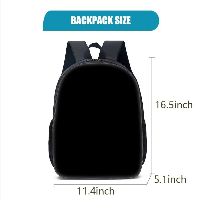 Gdzairo Anime Backpack Teenager Cartoon Movie Bag 16.5in Large Capacity Waterproof Backpack for Adults C1