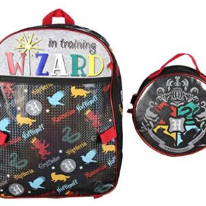 Harry Potter Kids Backpack Wizard In Training 5PC 16" Hogwarts School Combo Set