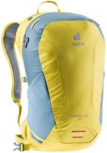 deuter unisex – adult’s speed lite 16 hiking backpack, greencurry slate blue, 16 l