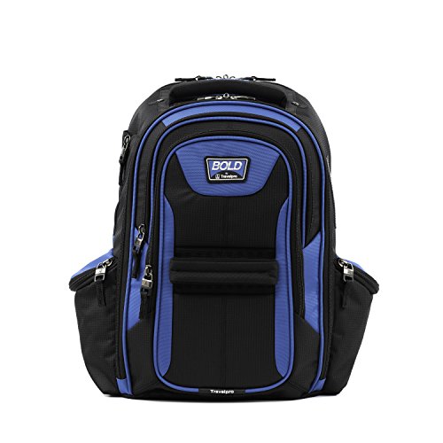 Travelpro Bold Lightweight Laptop Backpack, Blue/Black, One Size