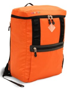 j world new york rectan laptop backpack, orange, one size