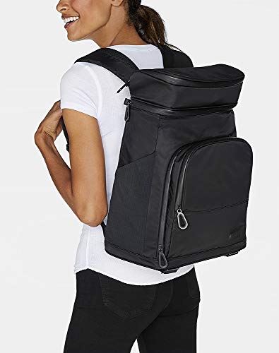 Caboodles Active by Simone Biles MVP Beauty Pack, Gym Bag with Padded Computer Compartment, Black, (Model: CAB60000A)