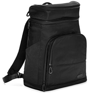 Caboodles Active by Simone Biles MVP Beauty Pack, Gym Bag with Padded Computer Compartment, Black, (Model: CAB60000A)