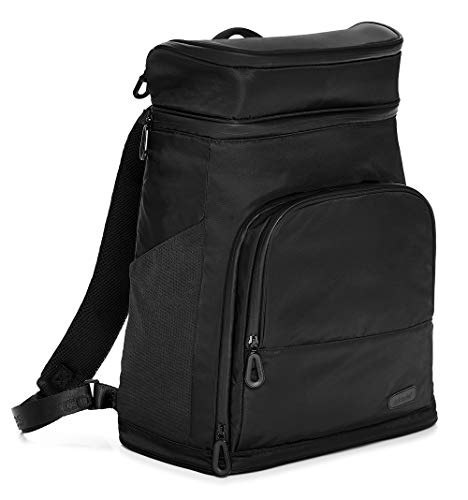 Caboodles Active by Simone Biles MVP Beauty Pack, Gym Bag with Padded Computer Compartment, Black, (Model: CAB60000A)