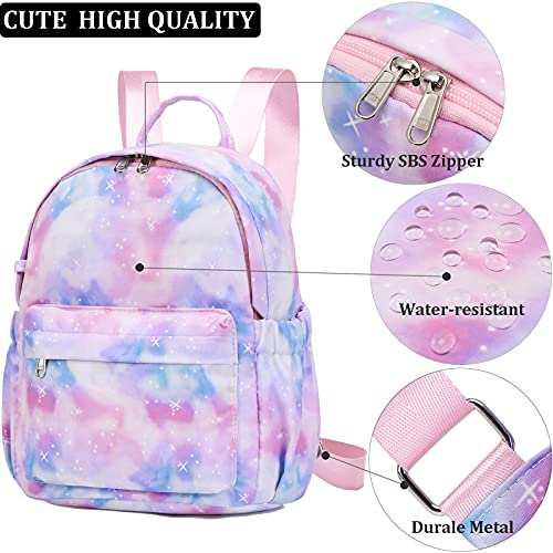 JIANYA Mini Backpack Girls Women Small Backpack Purse Fashion Tie-dye Travel Bag