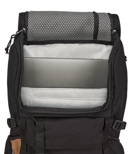 JanSport Hatchet Travel Backpack - 15 Inch Laptop Bag Designed for Urban Exploration, Black