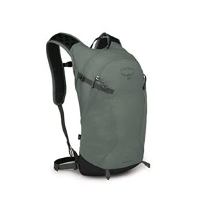 osprey sportlite 15 hiking backpack, pine leaf green