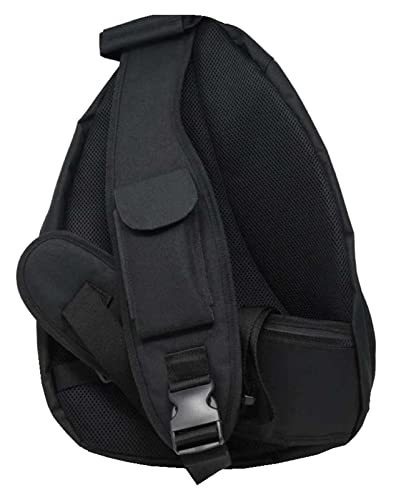 Harley-Davidson Men's #1 Tonal RWB Sling Backpack - Black BP2067S-Black