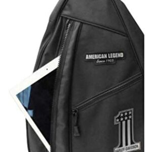 Harley-Davidson Men's #1 Tonal RWB Sling Backpack - Black BP2067S-Black