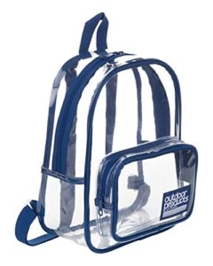 outdoor products clear sport mini backpack (blue)