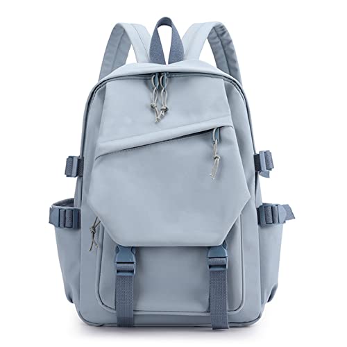 YANGLIU Lightweight School Bag College Solid Color Laptop Backpack for Book Notebook for Men Women Travel bag Bookbag for Boy Girls