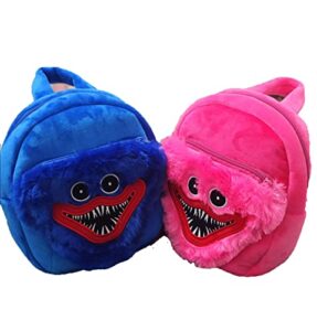 huggy wuggy/ kissy missy mini backpack (huggy wuggy (blue))