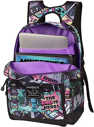 Game Anime Backpack, Cartoon Backpack, Cosplay Backpack, Casual Daily Bag,17-inch Backpack Suitable for Multi-scene Use (D)