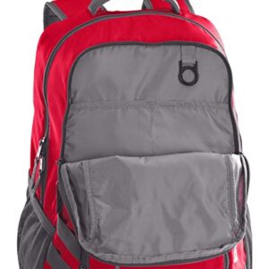 Under Armour Storm Hustle II Backpack, Red (600)/Silver, One Size Fits All