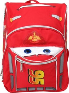 pixar cars lightning mcqueen shape 10 inches mini backpack