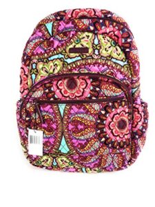 vera bradley essential backpack quilted cotton resort medallion