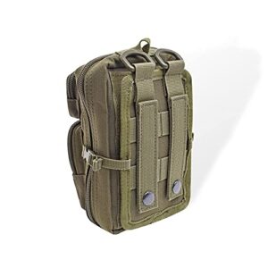 Taleverios - Mini Tactical Pouch - Detachable - Waterproof Holder with Rip Away Patch for Quick Accessibility - Multiple Compartments and Pockets