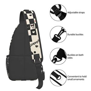 Sling Bag,Mini Crossbody Sling Backpack Travel Hiking Chest Bag Daypack for Purse Shoulder Bag Women Men