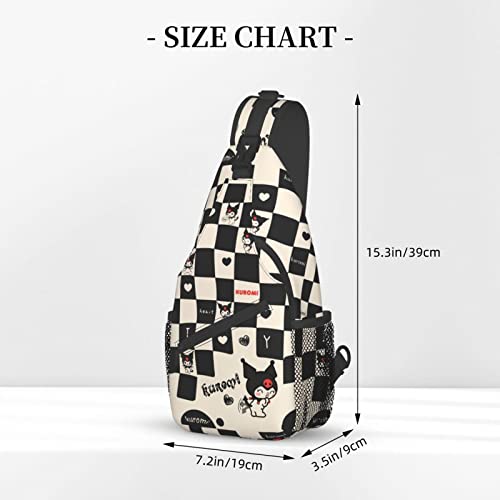 Sling Bag,Mini Crossbody Sling Backpack Travel Hiking Chest Bag Daypack for Purse Shoulder Bag Women Men