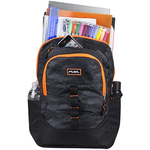 Fuel Multi-Purpose Access School Backpack - Orange Diamond