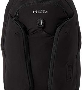 Under Armour Men's Contender 2.0 Backpack , Black (002)/Pitch Gray , One Size Fits All