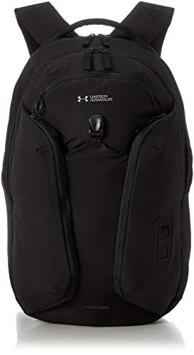 Under Armour Men's Contender 2.0 Backpack , Black (002)/Pitch Gray , One Size Fits All