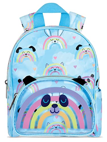 iscream Rainbow Friends Mini Classic Style 10" x 8" Backpack for Fun and Travel