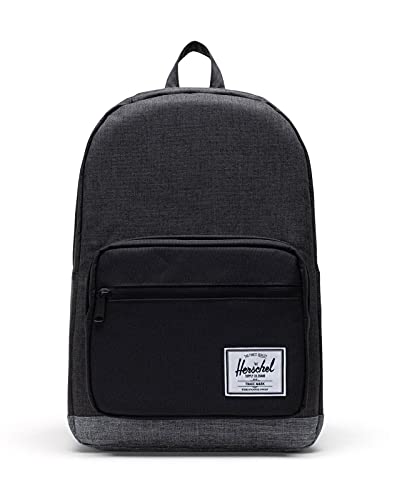 Herschel Classics | BackpacksPop Quiz, Black Crosshatch/Black/Raven Crosshatch, One Size