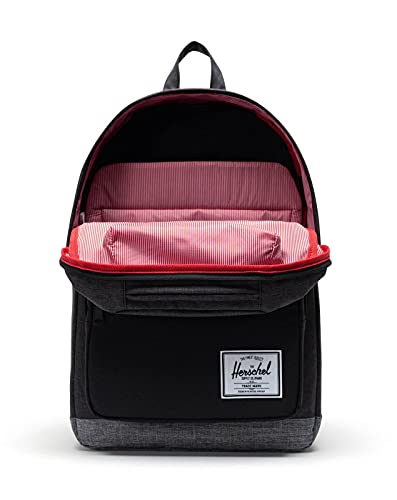 Herschel Classics | BackpacksPop Quiz, Black Crosshatch/Black/Raven Crosshatch, One Size