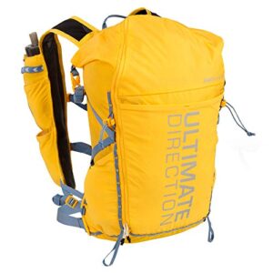 ultimate direction fastpack 20l daypack for running, trails, hiking, cycling, mountain biking, ultra marathon, or travel