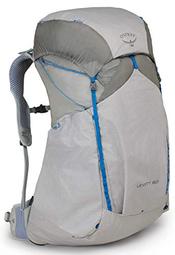 Osprey Men's Levity 60 Ultralight Backpack, Parallax Silver, Large