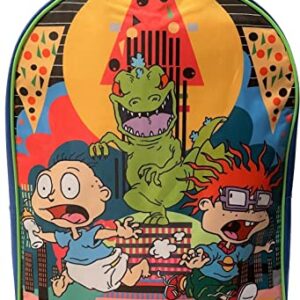 Rugrats Boy's 15" School Backpack (Blue-Green)