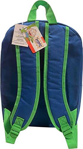 Rugrats Boy's 15" School Backpack (Blue-Green)