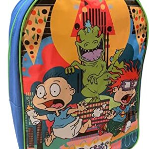 Rugrats Boy's 15" School Backpack (Blue-Green)