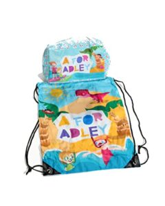 a for adley merch, adley summer swim bag with wet bag