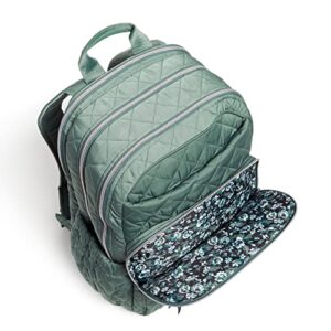 Vera Bradley Womens Performance Twill Xl Campus Backpack Bookbag, Olive Leaf, One Size US