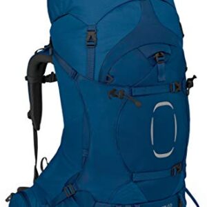 Osprey Aether 65 Men's Backpacking Backpack Deep Water Blue, Large/X-Large