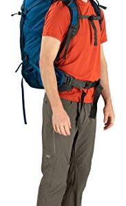 Osprey Aether 65 Men's Backpacking Backpack Deep Water Blue, Large/X-Large