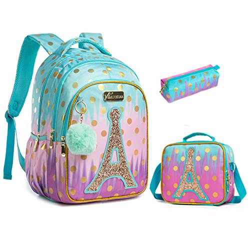 Pink Backpack for School Backpack - Kids Backpacks for Girls - Book Bag Kids Backpack Bookbag - Toddler Backpack School Bags for Girls -Mochilas para Ninas Mochila para Niñas -Girls Backpack for Girls