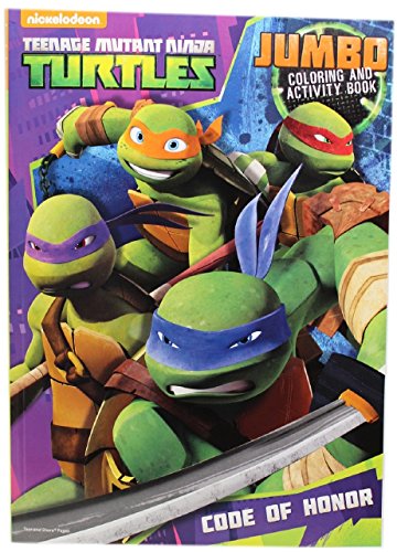 Teenage Mutant Ninja Turtles Coloring and Activity Book - Code Of Honor