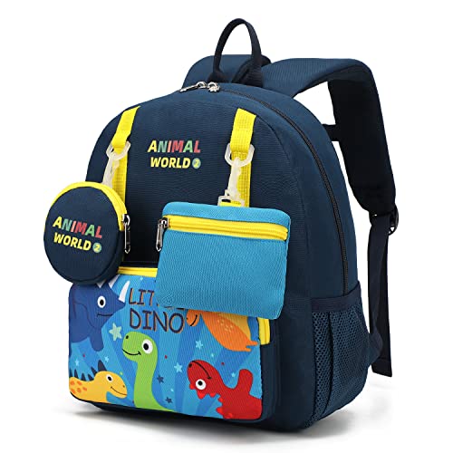 willikiva Cute Dinosaur Kids backpack for Girls Boys Preschool kids 3-5 Toddler(Dinosaur)