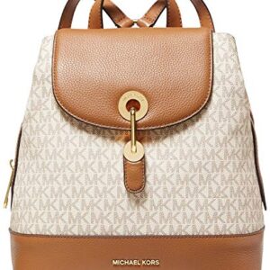 MICHAEL Michael Kors Raven Medium Backpack Vanilla/Acorn One Size